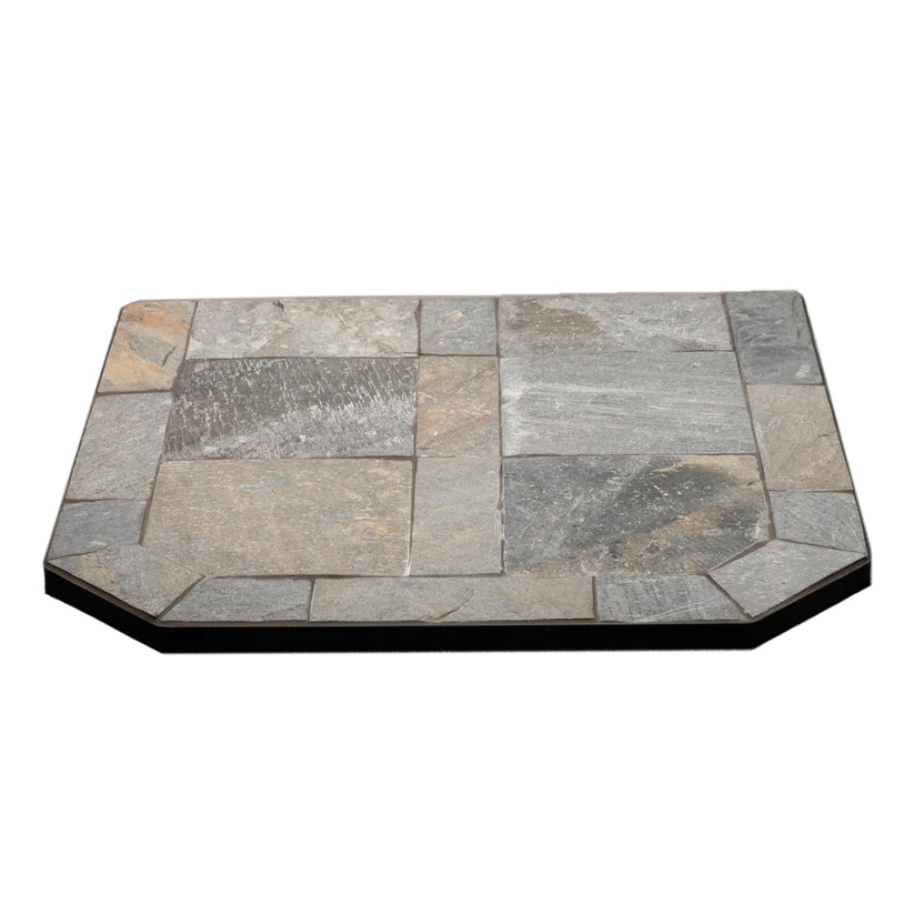 Dominus Heat Flat Wall Hearth Pad - Natural Silver Slate – Dominusheat